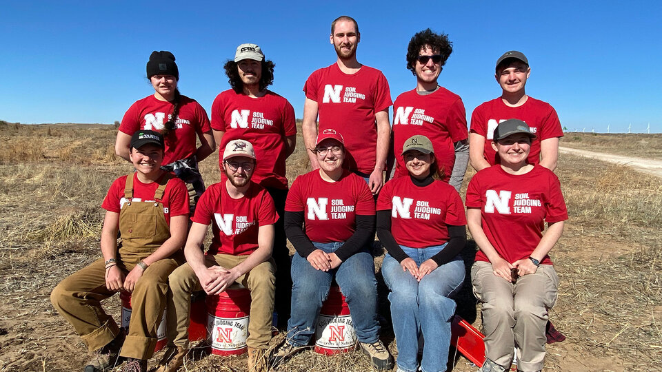 Huskers take 4th at national soil judging contest | Department of ...